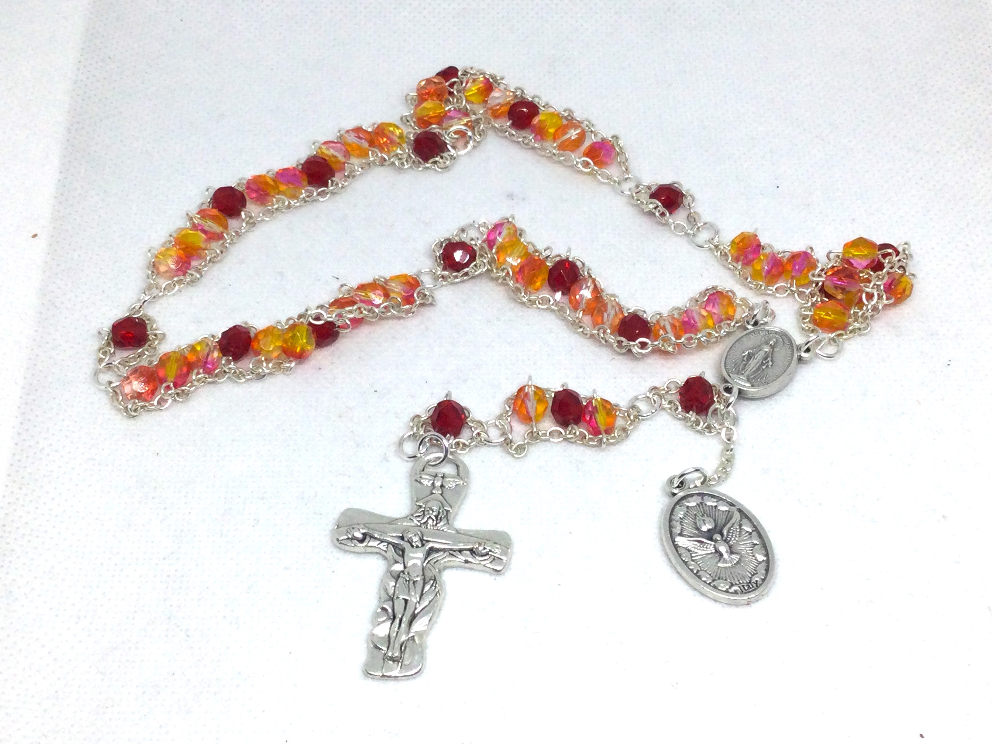 Holy Spirit Pentecost Ladder Rosary