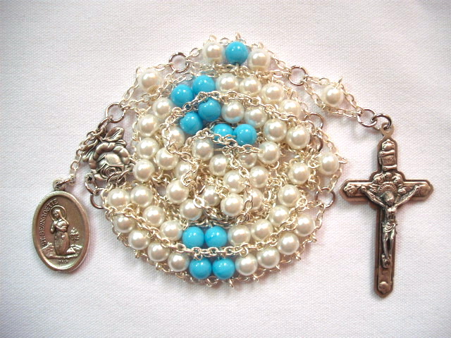 Benedict's Beads - Our Lady of Lourdes Ladder Rosary