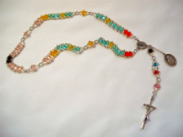 Benedict's Beads - Our Lady of Guadalupe Ladder Rosary
