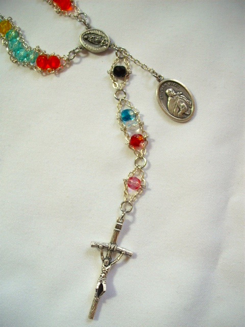 Benedict's Beads - Our Lady of Guadalupe Ladder Rosary