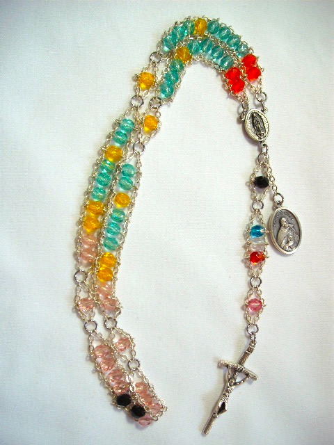 Benedict's Beads - Our Lady of Guadalupe Ladder Rosary