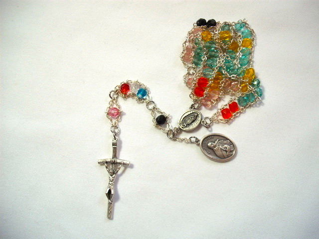 Benedict's Beads - Our Lady of Guadalupe Ladder Rosary