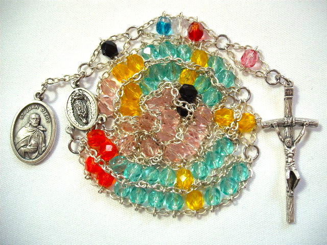Benedict's Beads - Our Lady of Guadalupe Ladder Rosary
